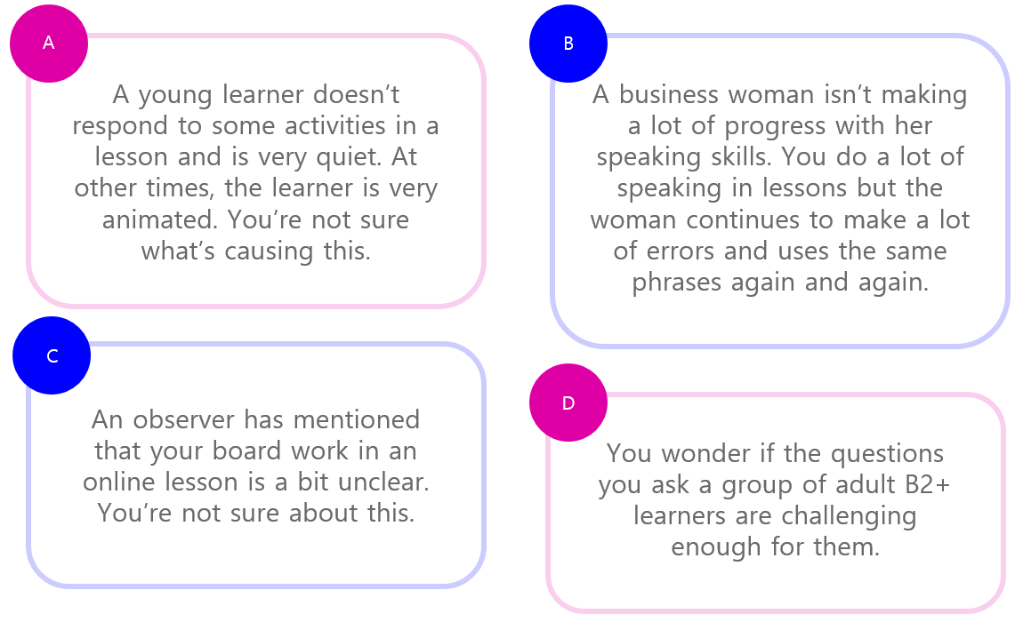Self reflection Activities For Online Teachers