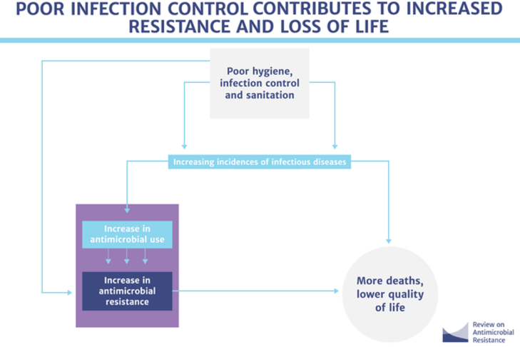 Preventing infections by improving access to safe water and sanitation