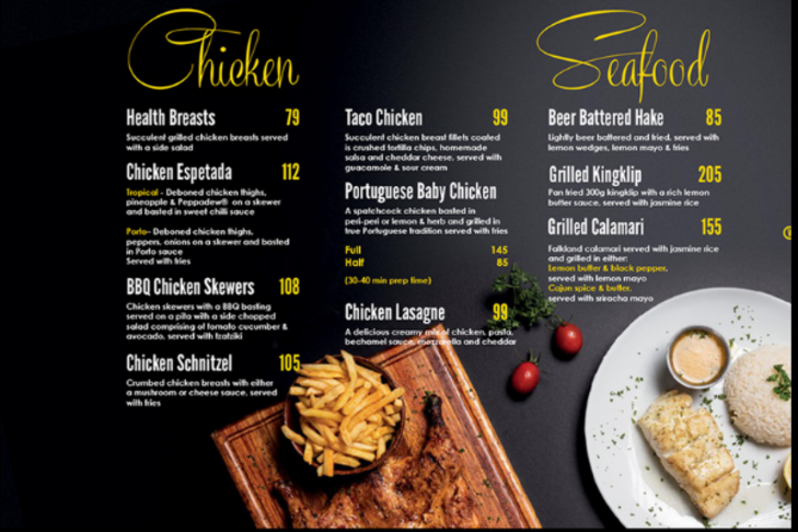 Defining Menu Engineering