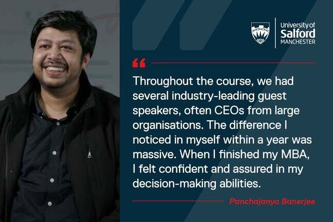 Information about our part-time online Global MBA programme