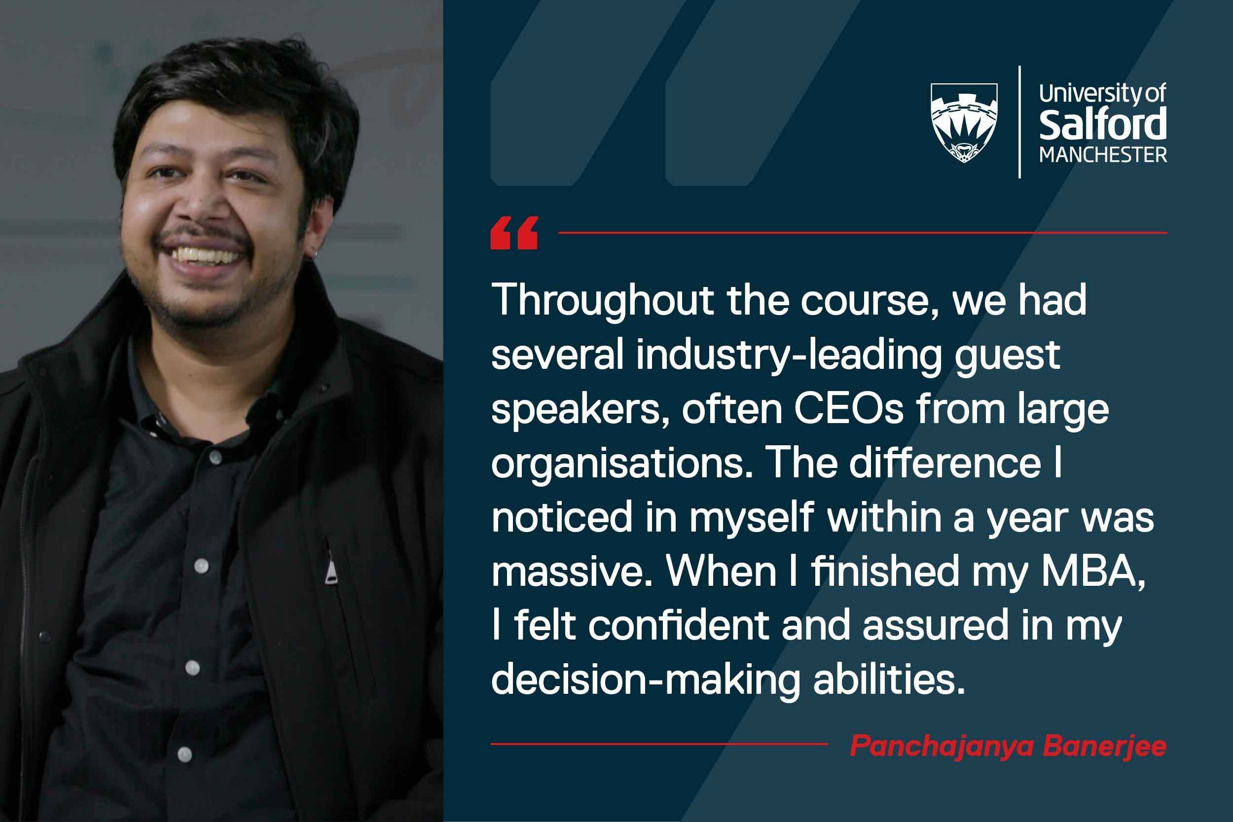 Information about our part-time online Global MBA programme