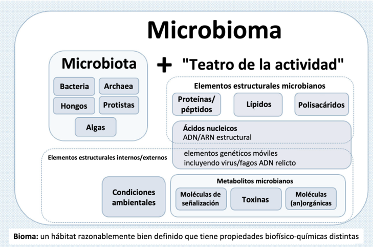Microbiota frente a microbioma