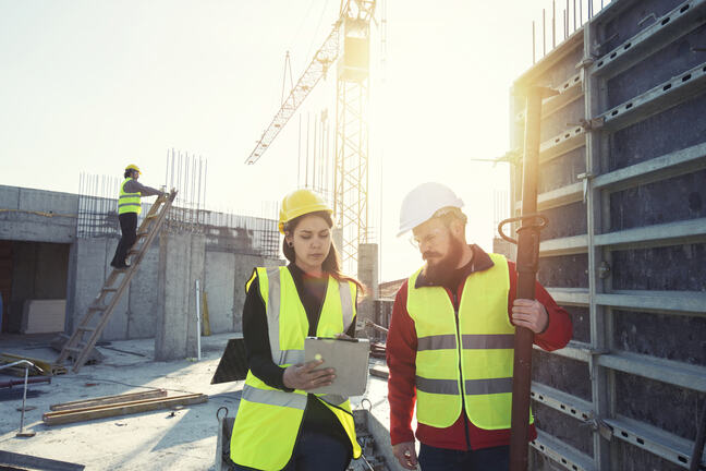 Supervisory roles in construction