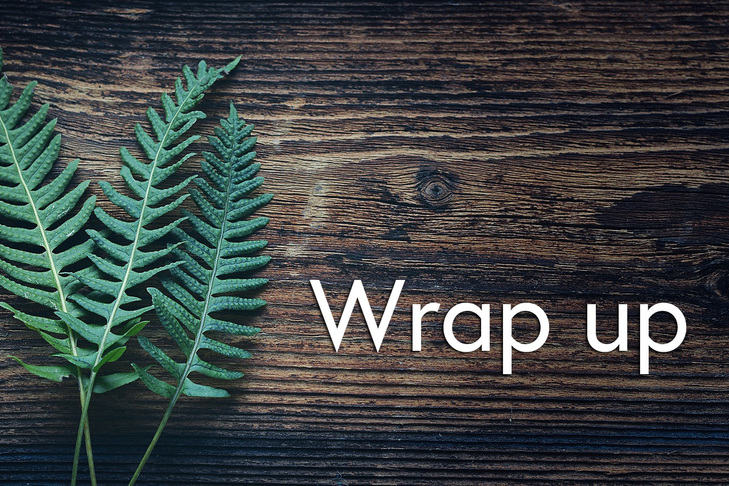 Wrap Up